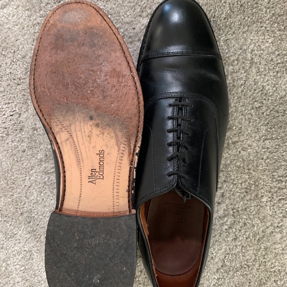 Allen Edmonds | Shoes | Allen Edmonds Black Park Avenue Captoe Oxford ...